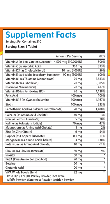 Complete Multi - Extra Strength – Earth Wise Vitamins