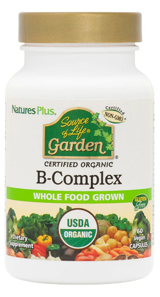 SOL GARDEN B COMPLEX CAP 60 – Earth Wise Vitamins